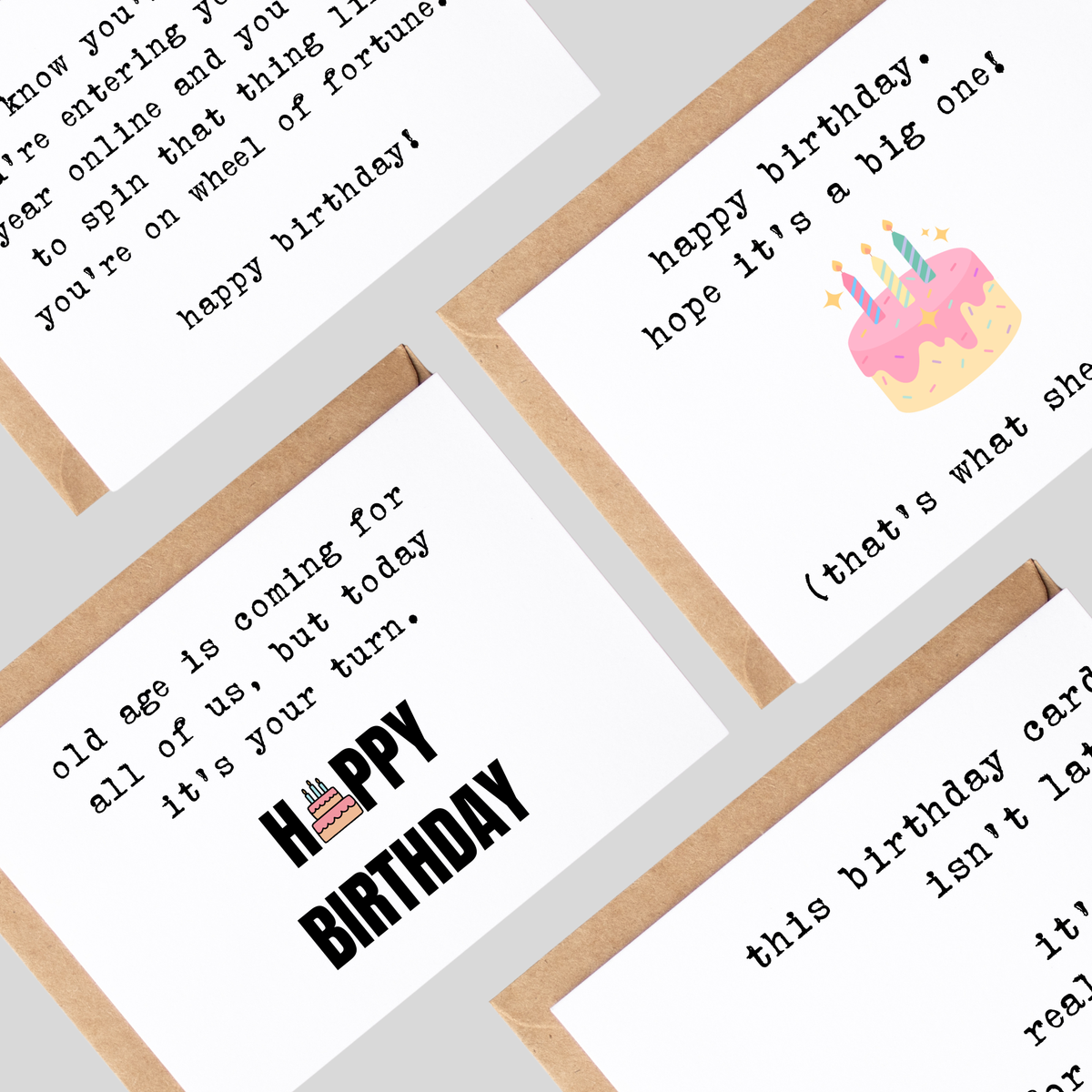 Birthday – Ink & Attitude Stationery Company