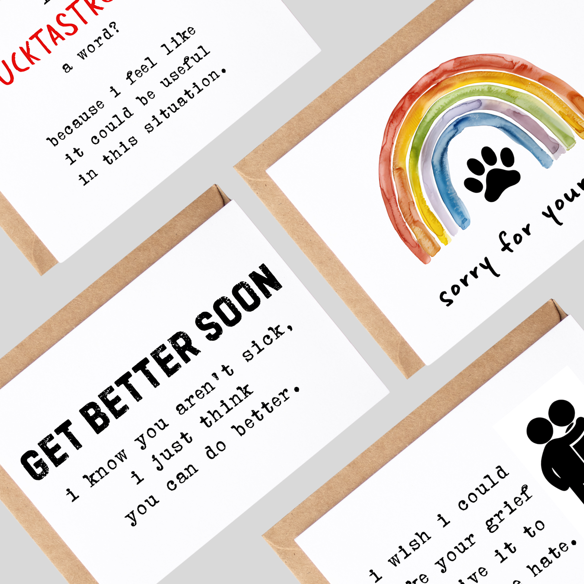 Get Well / Sympathy – Ink & Attitude Stationery Company